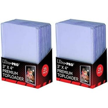 Super Thick 3" x 4" Protective Hard Toploader & Sleeve Combo for ...