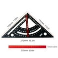 Carpentry Triangle Ruler Carpenter Square Rafter Framing Square 7in ...