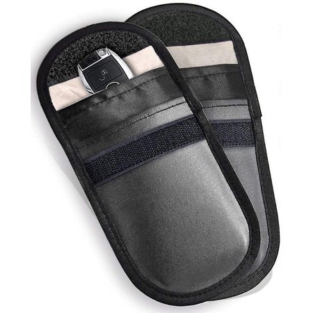 2 Pack Protect Car Keys Faraday Case Auto Signal Key Case Remote Key ...