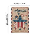 4th of July Mason Jar Flowers Summer Garden Flag 12x18, Patriotic ...