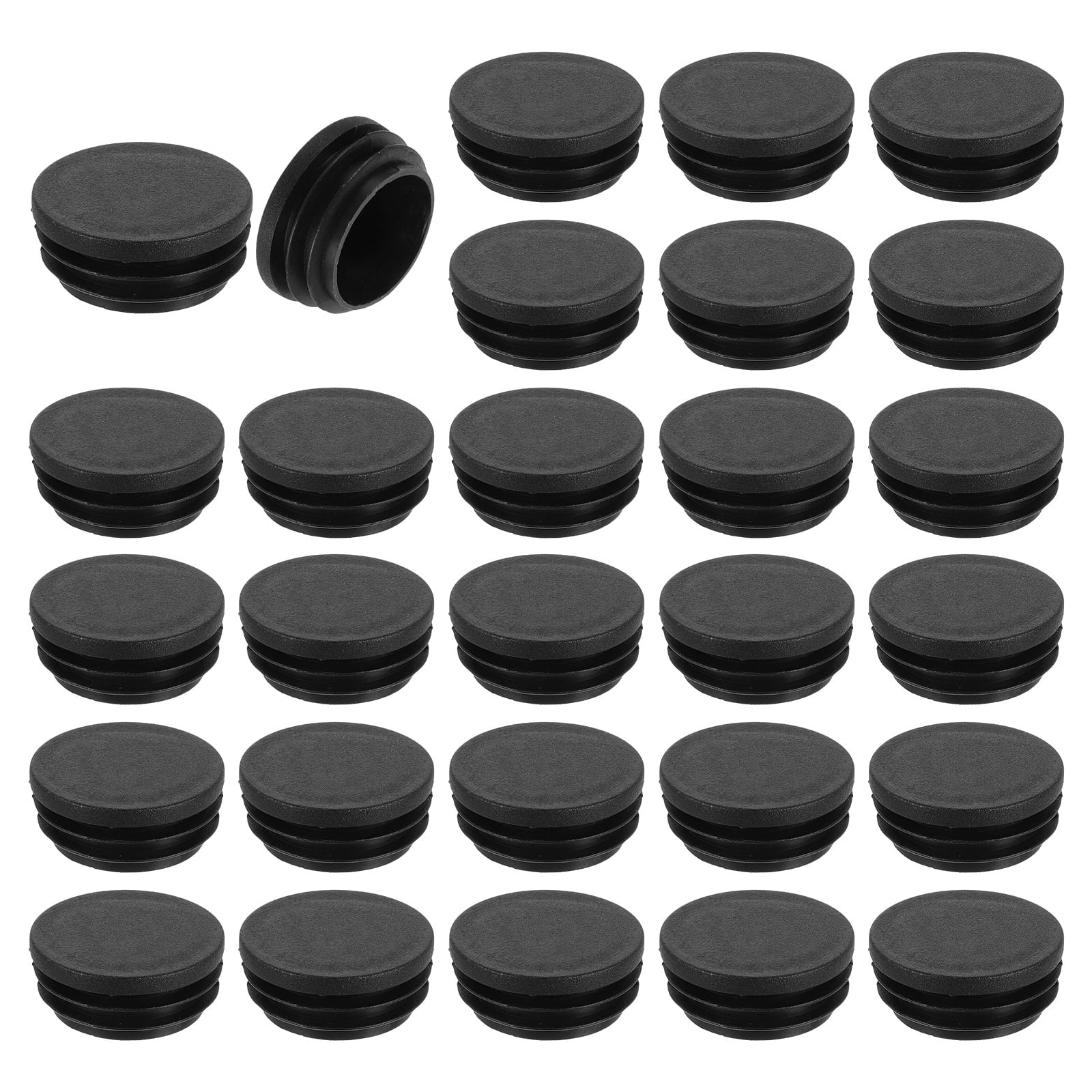 Click here for Unique Bargains 28 Pack Round Plastic Plug  Black... prices