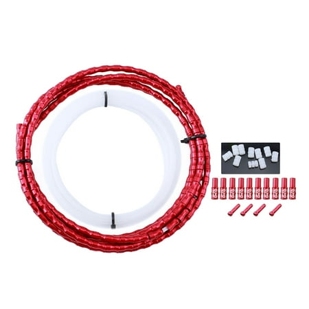 Aluminum Fish Bone Bike Cable Housing Shifter Outer Casing Pipe Cycle ...