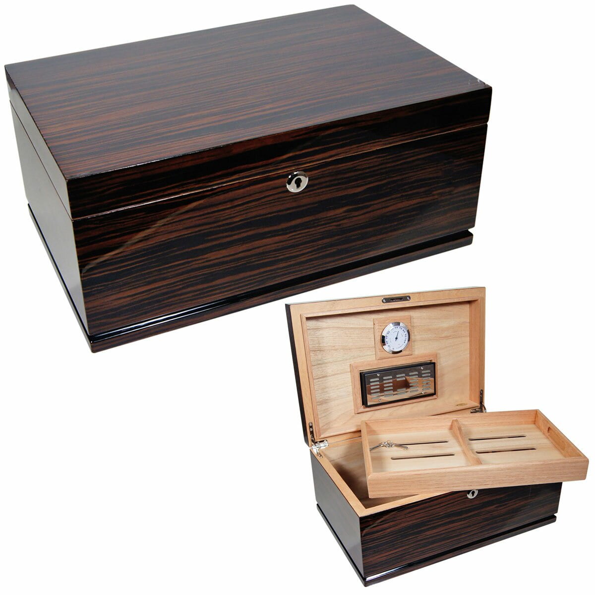 Cuban Crafters Gran Majestad Large Cigar Humidors for 150 Cigars ...