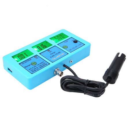EC Tester, Multifunctional PH Meter, 5 In 1 Aquarium For Laboratory US ...