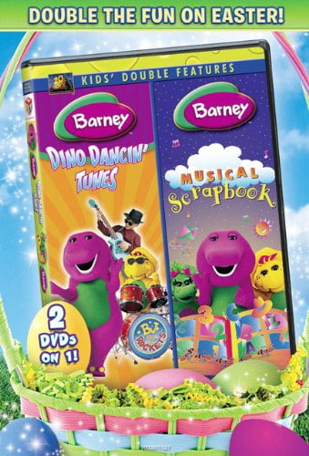 Barney Double Feature: Dino Dancin Tunes / Musical Scapbook | Walmart ...