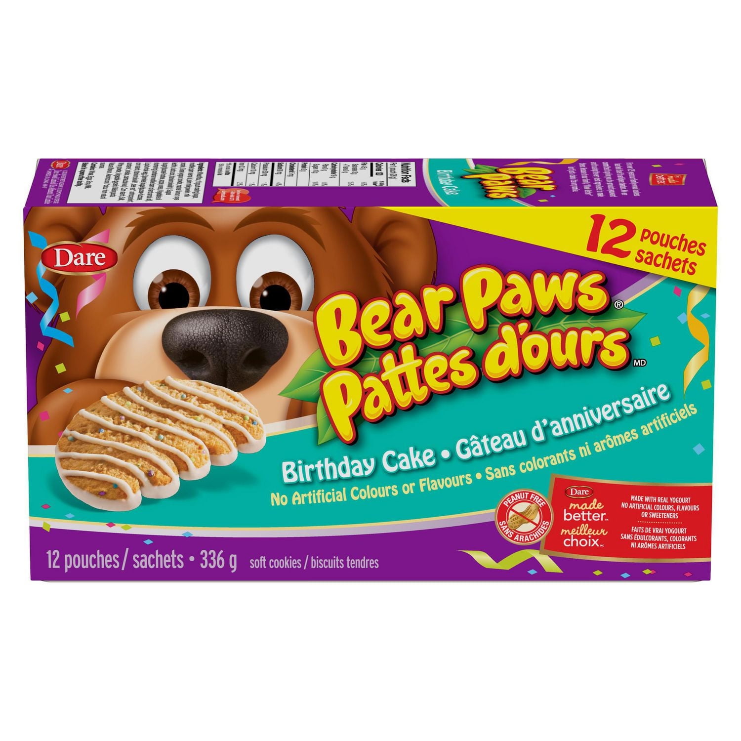 Click here for Bear Paws Birthday Cake Family Pack  Dare 336 G prices