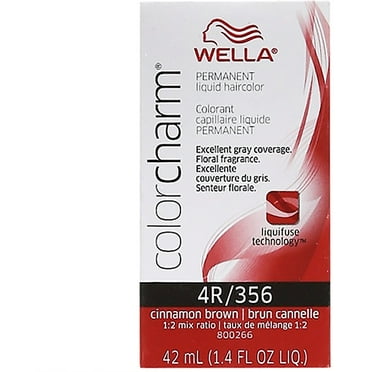 Wella Color Charm Permanent Liquid Haircolor - 336 5AA Light Drab Brown ...