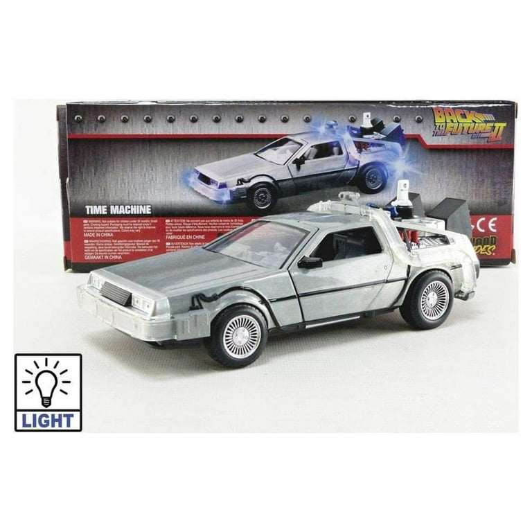 Delorean Time Machine Flying