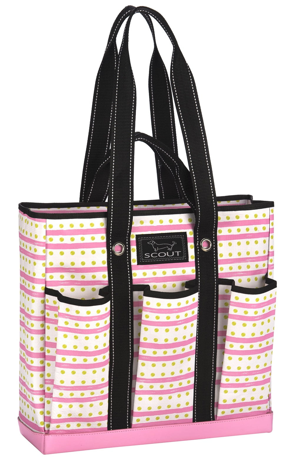 Pocket Rocket Multi-Pocket Tote Bag - Dot Flash - Walmart.com