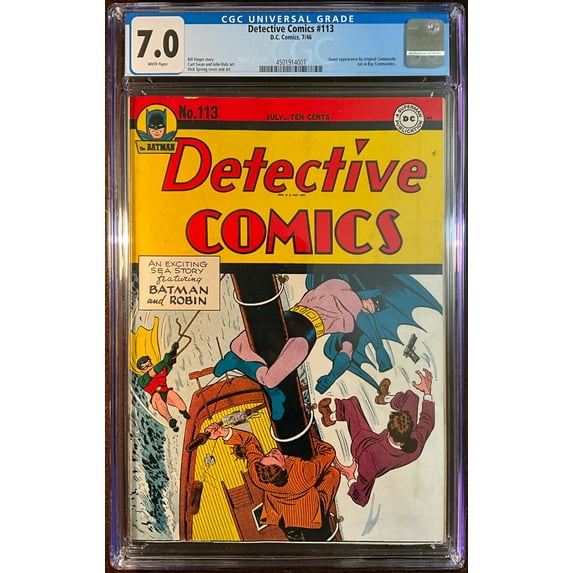 Detective Comics #113 - CGC 7 Comic Book - Walmart.com