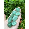 5 Pcs Green Aventurine Tumbled Stones, Polished Natural Green ...
