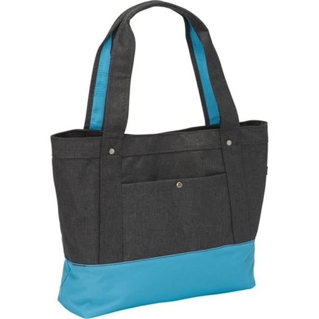 1002TB-CCA-BL Stylish Tablet Tote Bag - Charcoal-Blue - Walmart.com