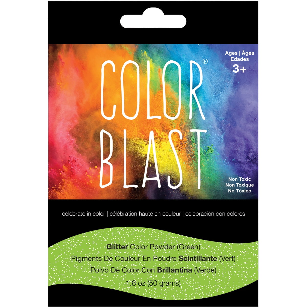 Color Blast Glitter Powder 2.5oz-Green | Walmart Canada