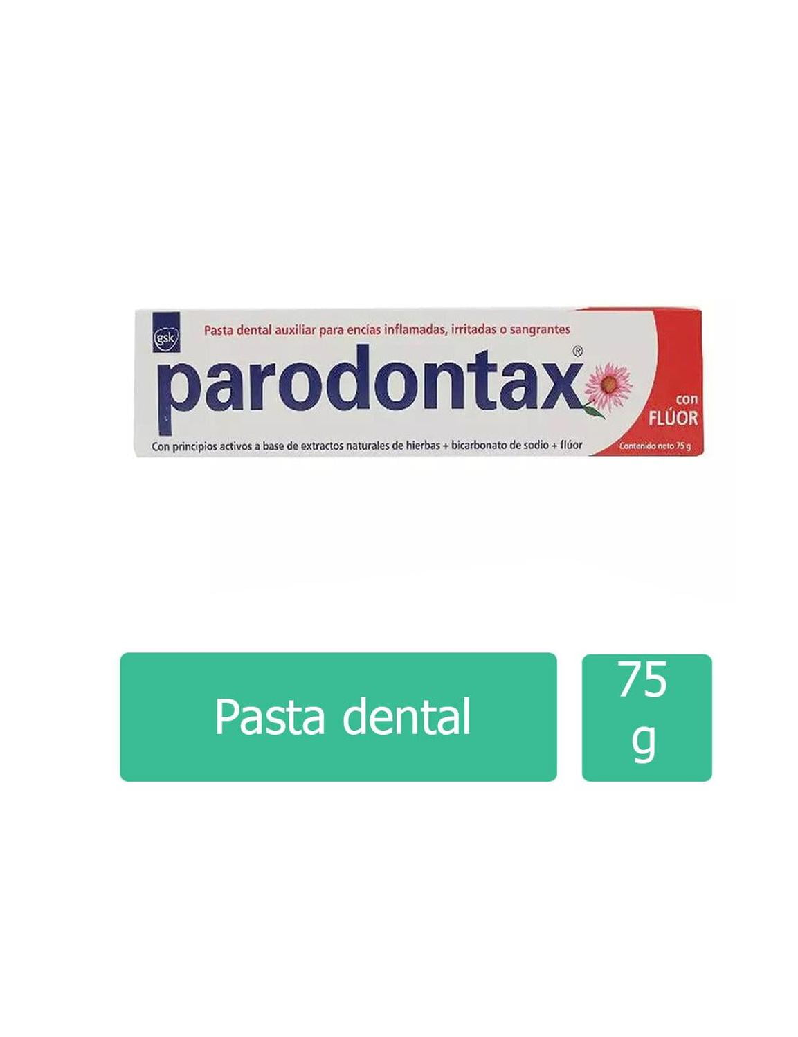 Parodontax Pasta Dental Caja con Tubo por 75 g Parodontax PIEZA ...