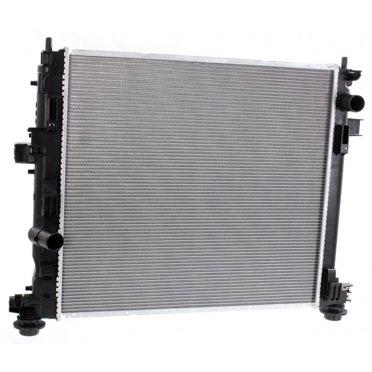 CSF Aluminum Core Radiator, 1 Row Plastic Tank - Walmart.com
