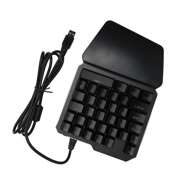 Gaming Keypad, 35 Keys One Handed Keyboard Ergonomic Blue Switch For ...