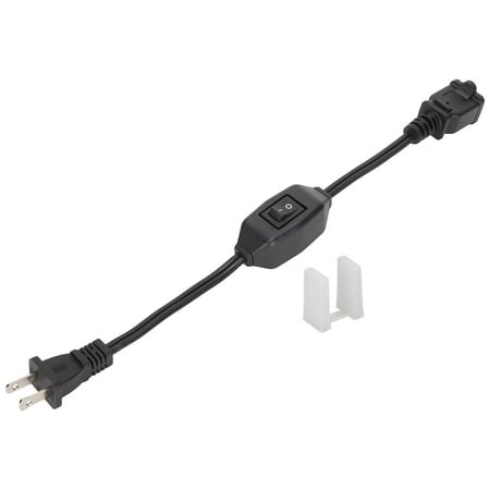 On Off Switch Extension Cord Us Ac 2 Prong Male Female Power Extension ...