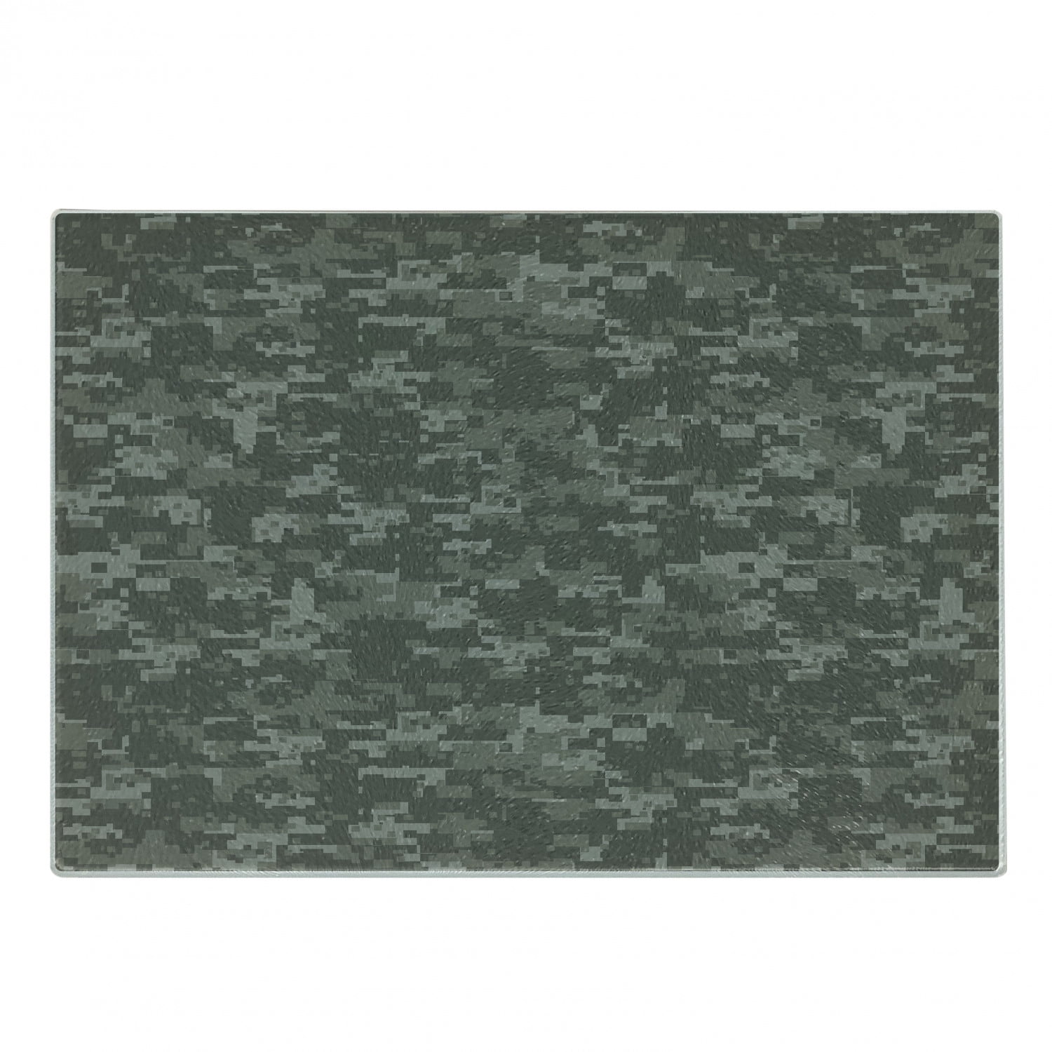Camouflage Cutting Board, Monochrome Attire Pattern Concealing Hiding ...