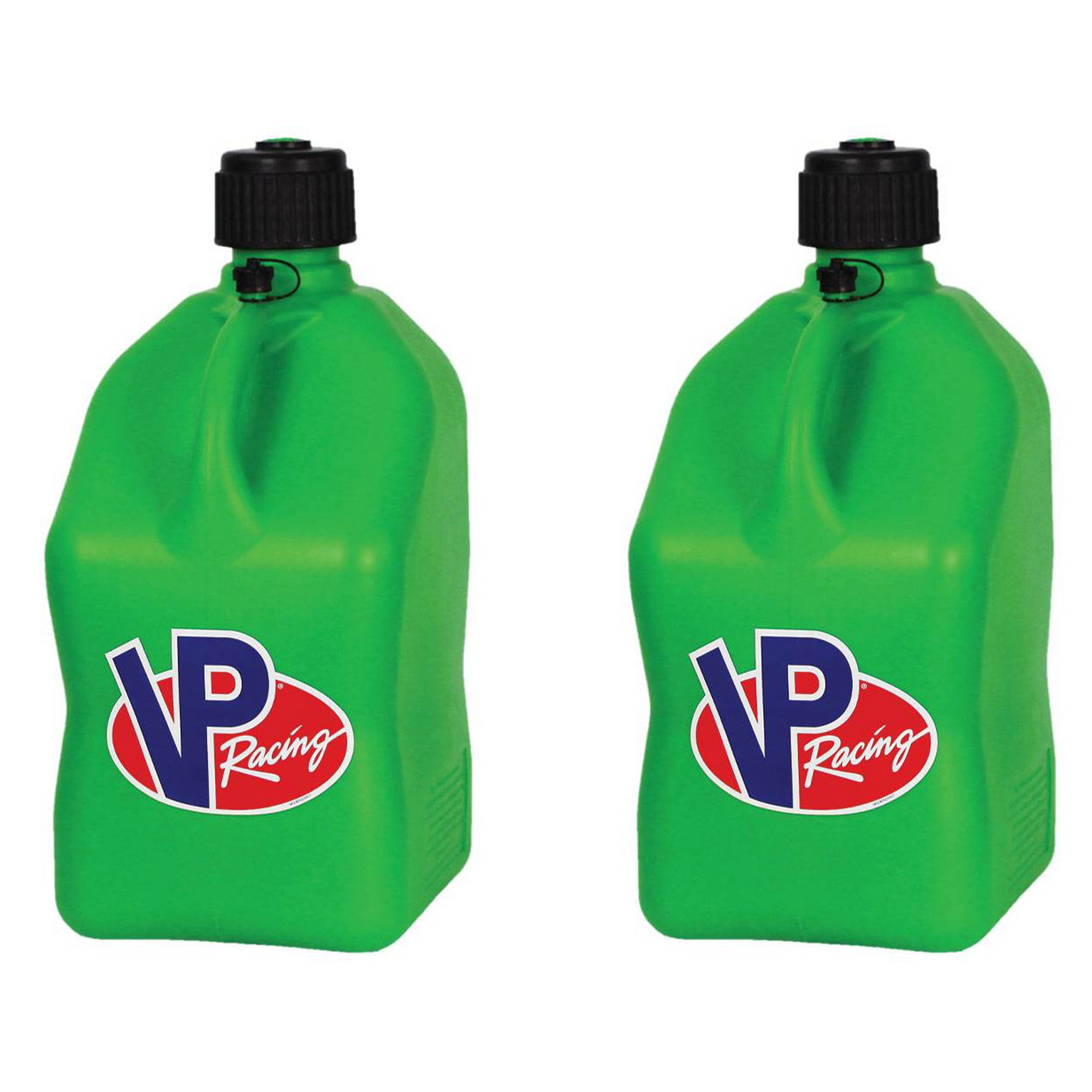 VP Racing Fuels Motorsport 5.5 Gallon Square Utility Jugs, Green (2 ...