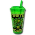 Tmnt: Teenage Mutant Ninja Turtles: Turtle Power: 16 oz. Plastic Flip ...