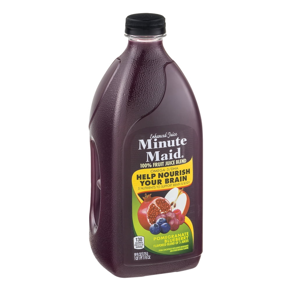 Minute Maid Pomegranate Blueberry Juice Nutrition Facts | Besto Blog
