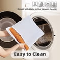 Bathroom Rugs Non Slip Washable Super Absorbent Thin Bath Mat Small ...