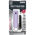 SABRE Pepper Gel & Personal Alarm Kit, Snap Clip and Key Ring for Easy ...
