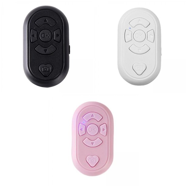 3 Pieces Bluetooth Camera Shutter Remote Selfie Button Accessories ...
