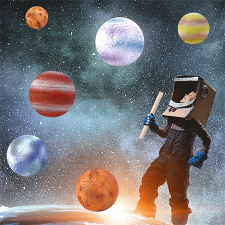 Solar System Planet Balls Archaeological Dig Toy Girls Science ...