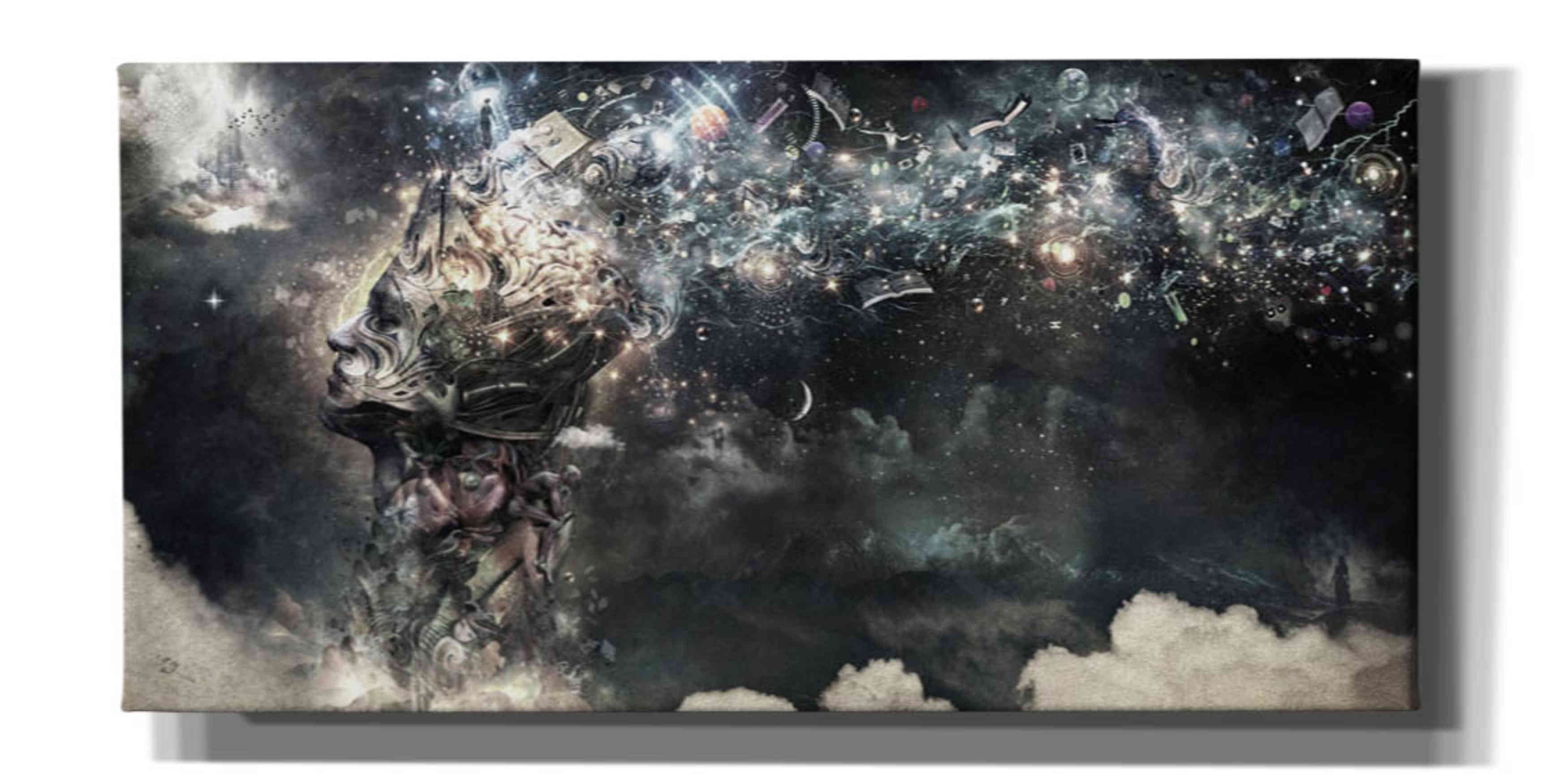 Epic Graffiti 'Coma' by Cameron Gray, Canvas Wall Art, 12"x24 ...