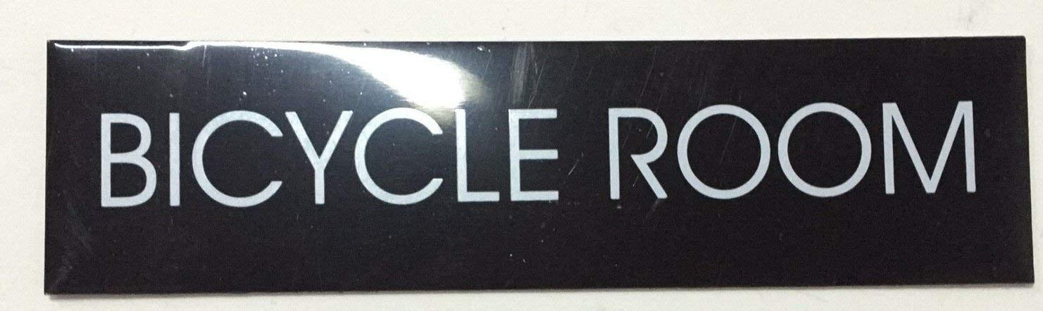 BICYCLE ROOM SIGN (BLACK ALUMINUM) - Walmart.com