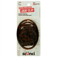 Scunci Effortless Beauty Thick Hair Mini Jaw Clips 18 ea - Walmart.com