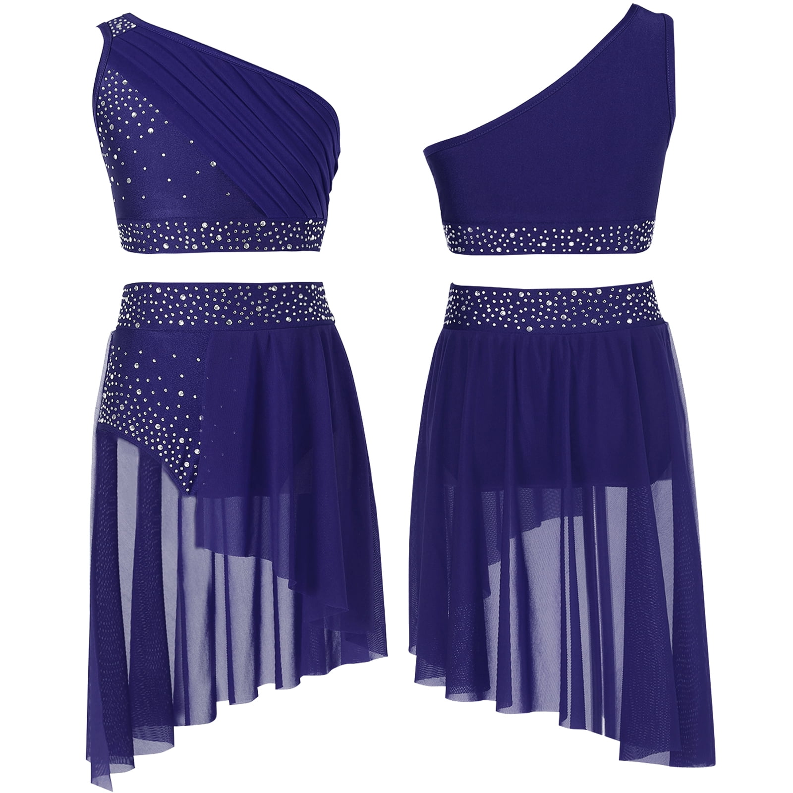 Click here for Xnihocha Latin Jazz Costume For Girls Lyrical Danc... prices