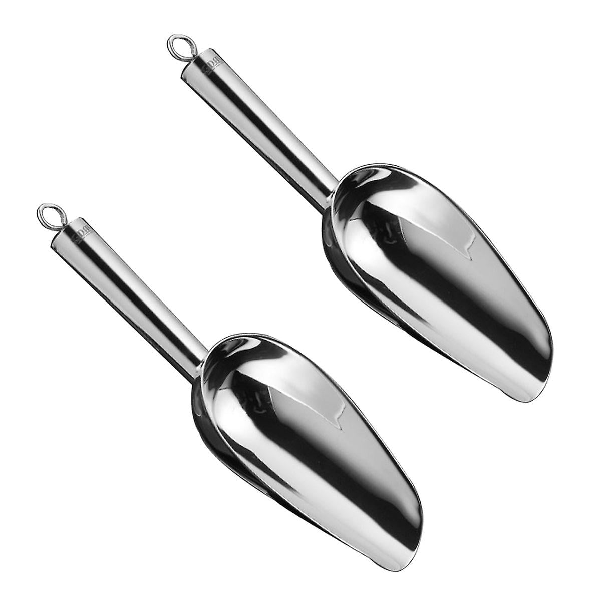 Juego de 2 palas para hielo CHEPIHG de acero inoxidable 21cm plata ...