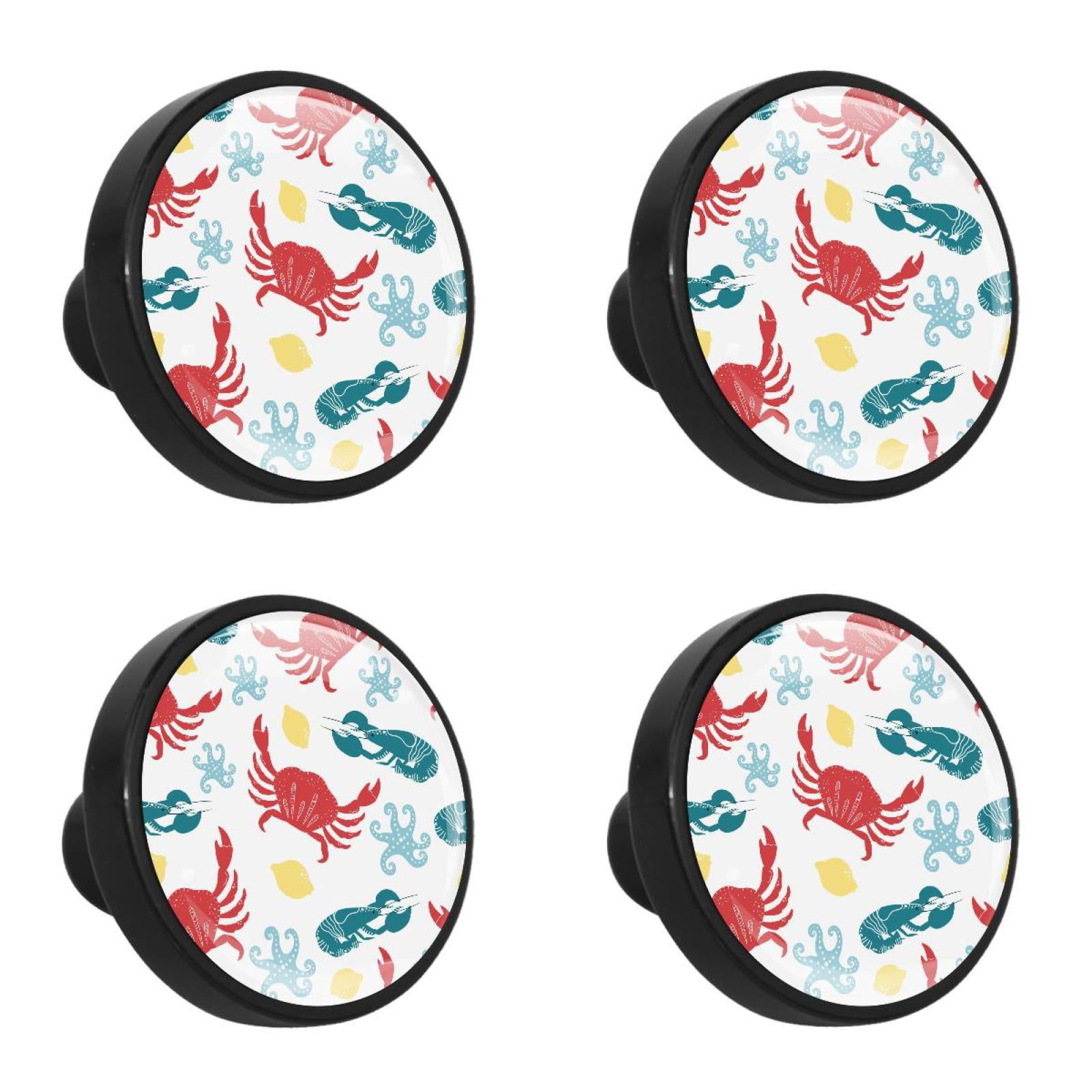 4 Pcs Octopus Knobs for Kitchen Cabinet Cupboard Dresser Bookcase ...