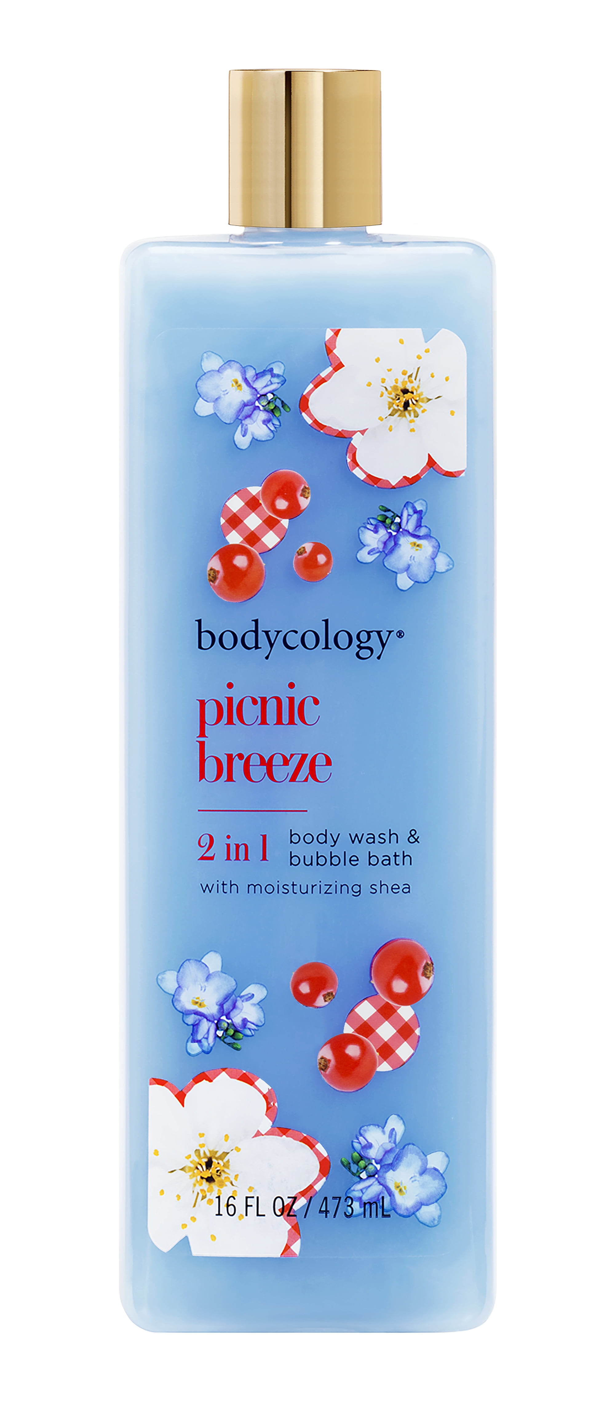 Bodycology Picnic Breeze 2 In 1 Moisturizing Body Wash And Bubble Bath