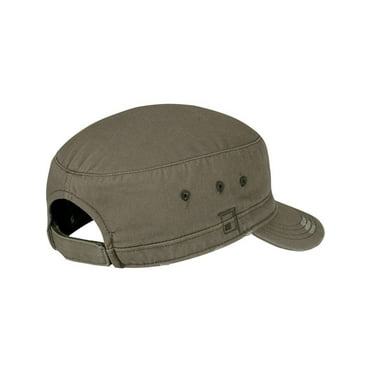 District Distressed Military Hat-One Size (Olive) - Walmart.com