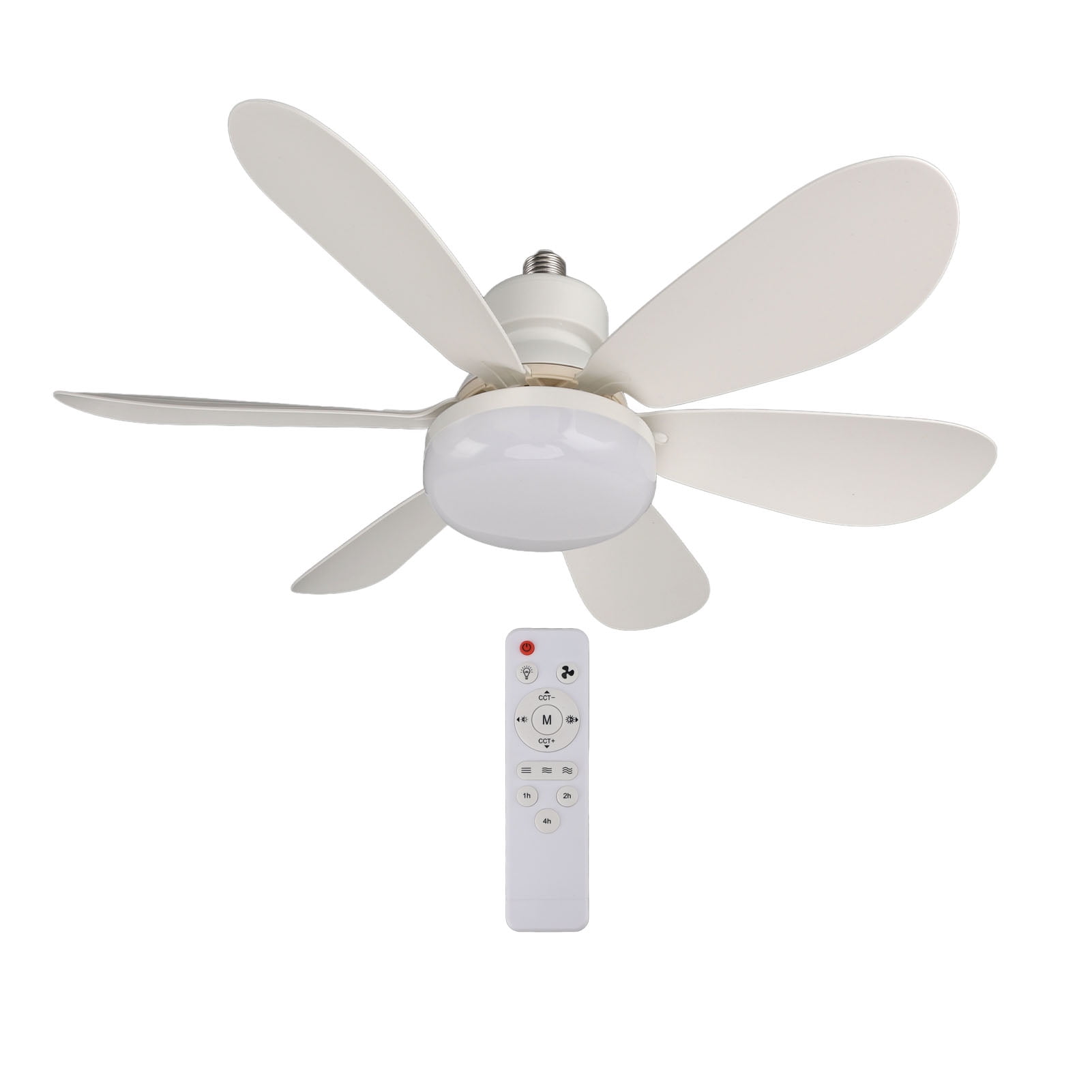 Click here for Domqga Fan Light  Multifunction E27 Base Remote Co... prices