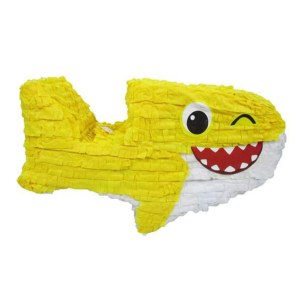 Baby Shark Pinata, Yellow, 26in x 12in - Walmart.com - Walmart.com