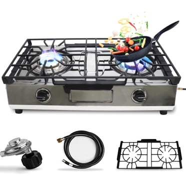 Miumaeov 23'' Kitchen Gas Cooking Cooktop Built-In 4 Sealed Burners ...