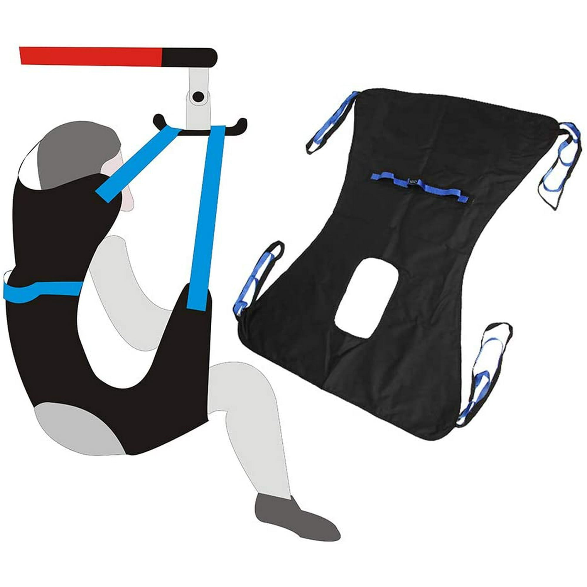 Click here for Neppt Toileting Sling Patient Lifter Medical Lift... prices