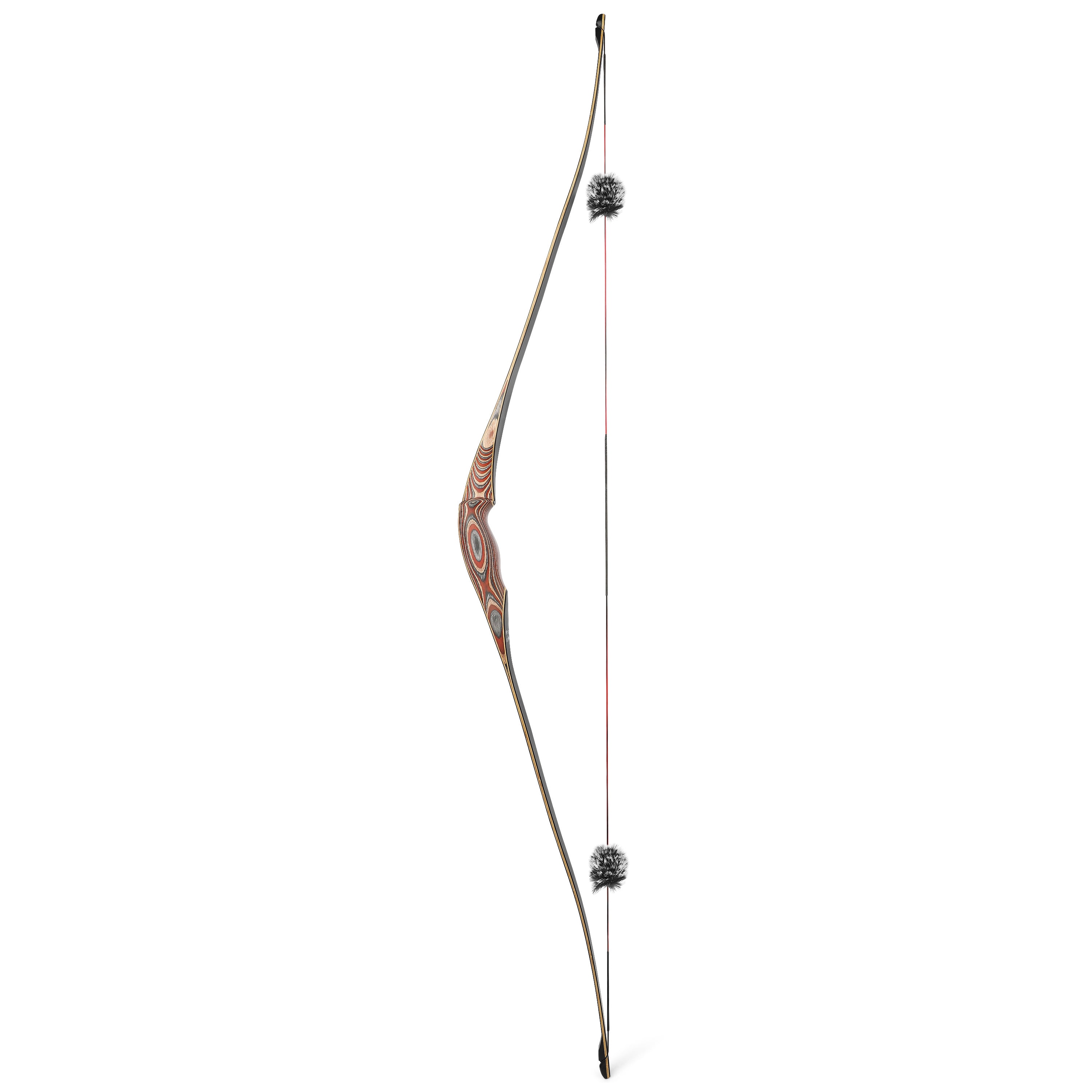 SHARROW 58" Handmade Traditional Triangle Longbow Hybrid Longbow 20-55 lbs - Walmart.com