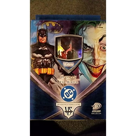 DC VS System Trading Card Game 2Player Starter Deck Batman Vs. Joker ...