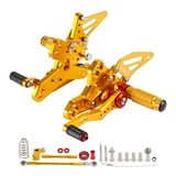 Aluminum Gold Rear Sets Footpegs Footrest For Honda CBR650R CB650R 2019 ...