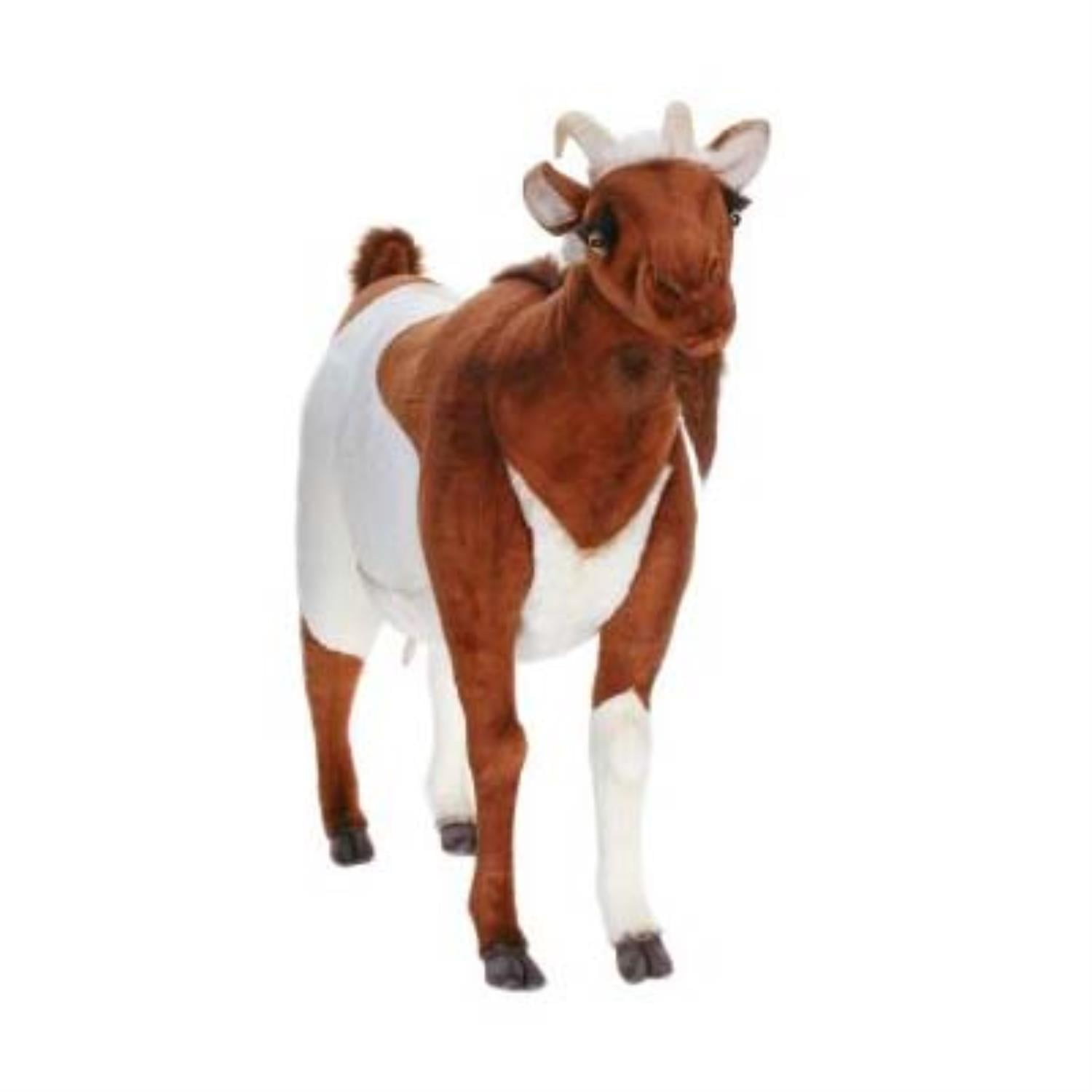 Hansa Farm Animals Synthetic Fiber Goat With Multi-Color 4684 - Walmart.com