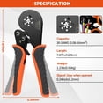 2200PCS Hexagonal Ferrule Crimping Tool Kit – AWG30-5 Self-Adjusting ...