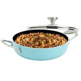 Infuse 3Qt Nonstick Aluminum Covered Caldero Saute Pan, Aqua - Walmart.com