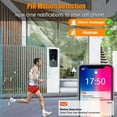 2 Wired Video Intercom System with 1080P Camera 7 Inch Touch Screen ...