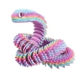 3D Printed Snake Realistic Snake Statue Movable Joint Simulation Desk ...