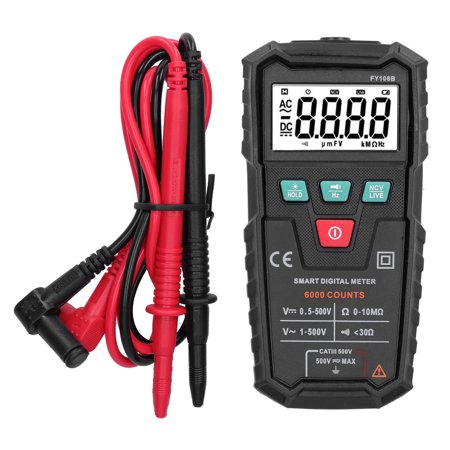NCV Multimeter,Digital Multimeter Full-Automatic AC/DC Portable ...